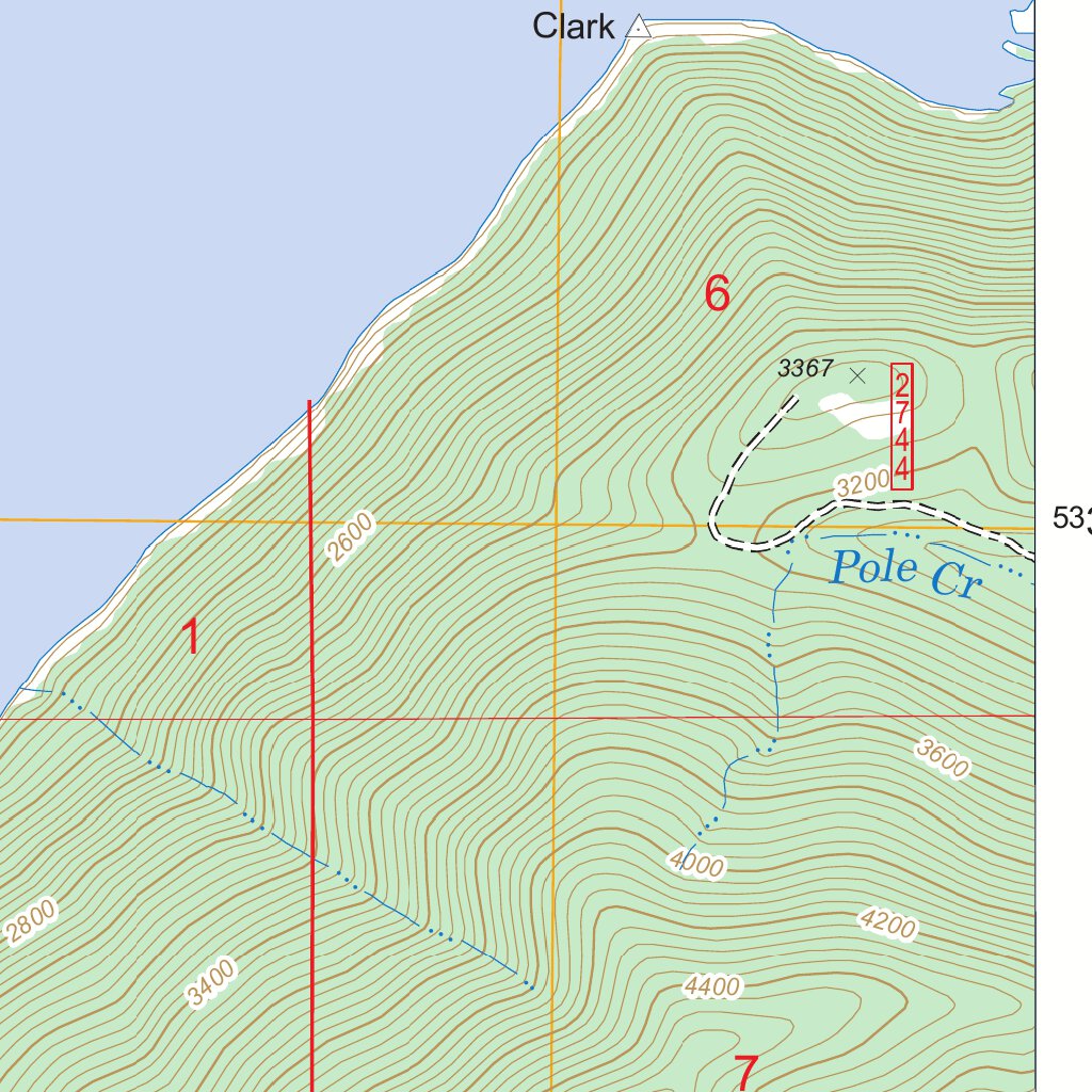 Hope, ID FSTopo Legacy Map by US Forest Service - Topo | Avenza Maps