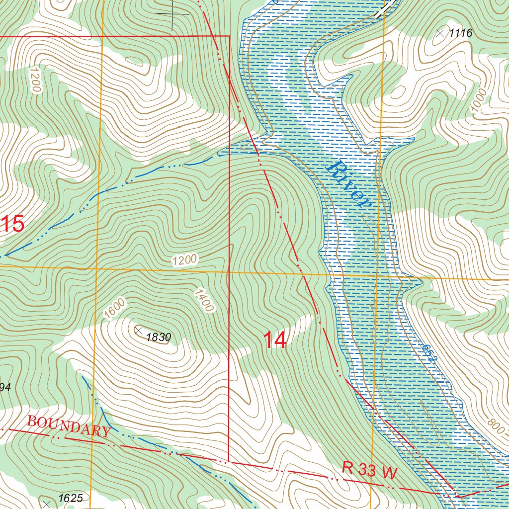 Huasna Peak, CA FSTopo Legacy Map by US Forest Service - Topo | Avenza Maps