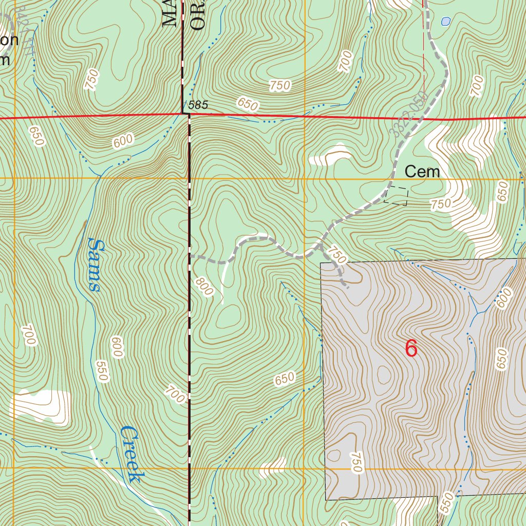 Huron, IN FSTopo Legacy Map by US Forest Service - Topo | Avenza Maps