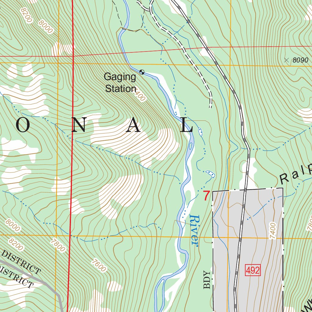 Ice Cave Peak, UT FSTopo Legacy Map by US Forest Service - Topo ...