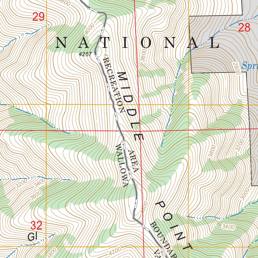 Imnaha, OR FSTopo Legacy Map by US Forest Service - Topo | Avenza Maps