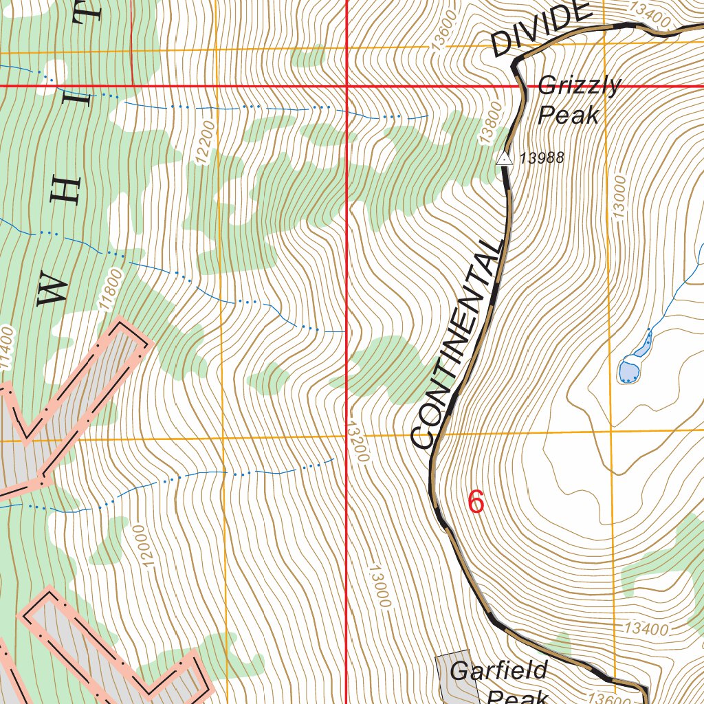 Independence Pass, CO FSTopo Legacy Map by US Forest Service - Topo ...