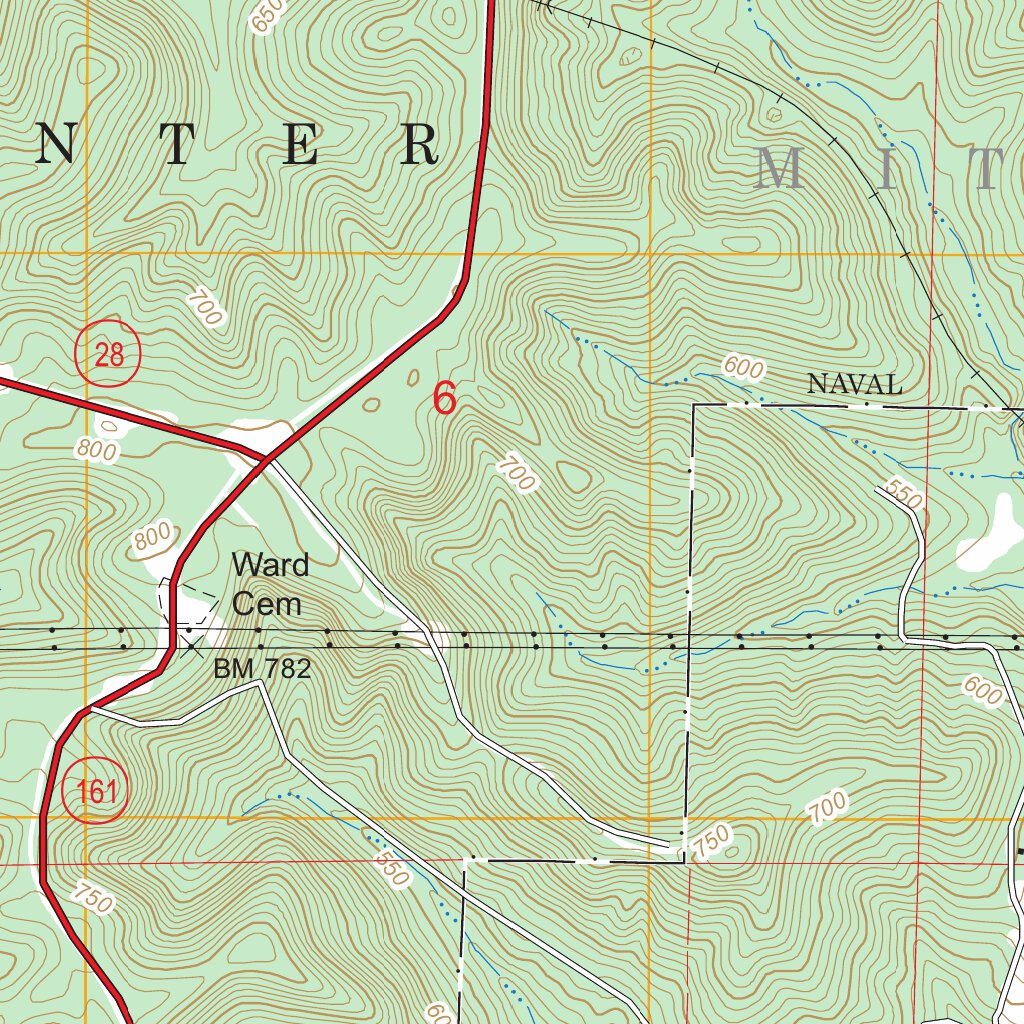 Indian Springs, IN FSTopo Legacy Map by US Forest Service - Topo ...