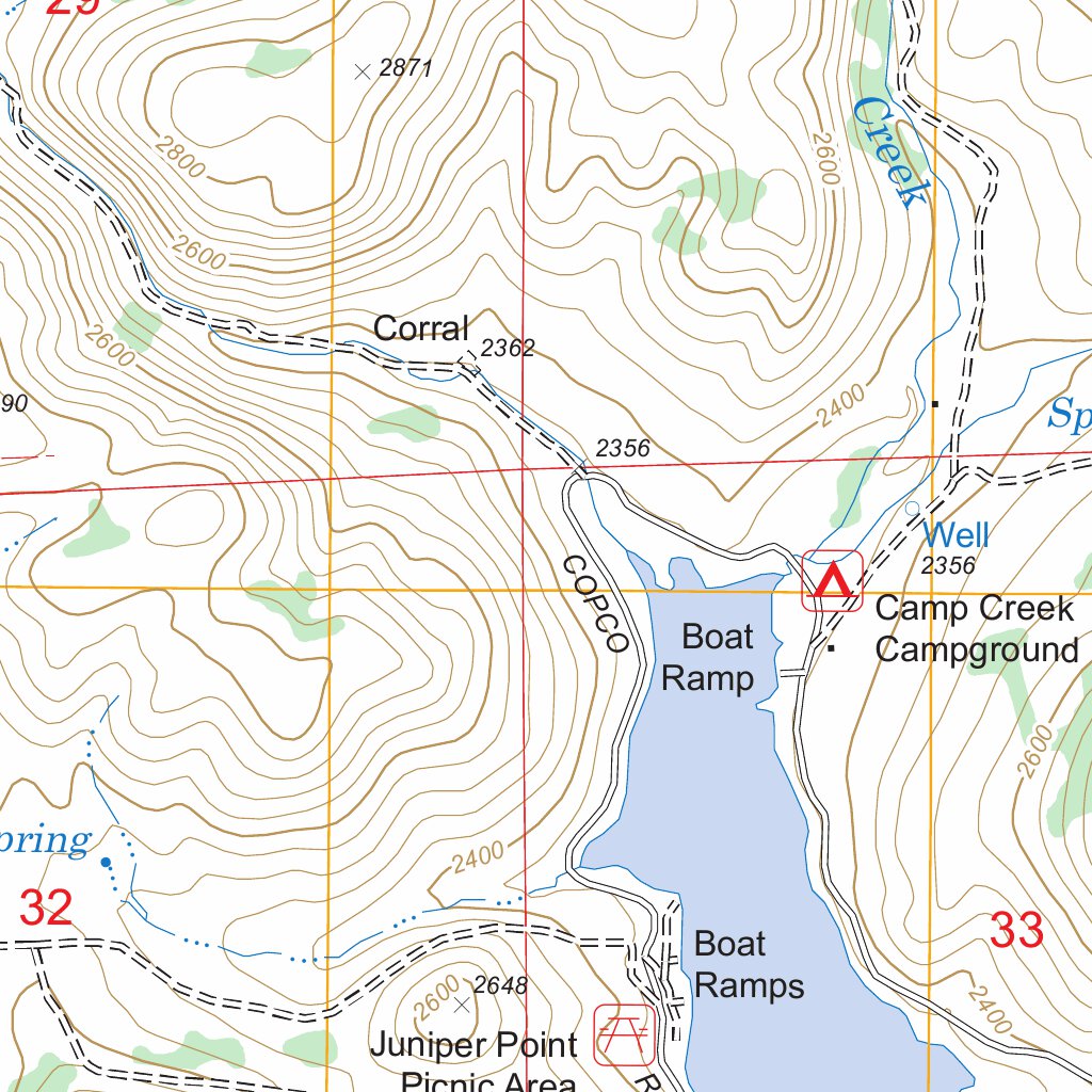 Iron Gate Reservoir, CA FSTopo Legacy Map by US Forest Service - Topo ...
