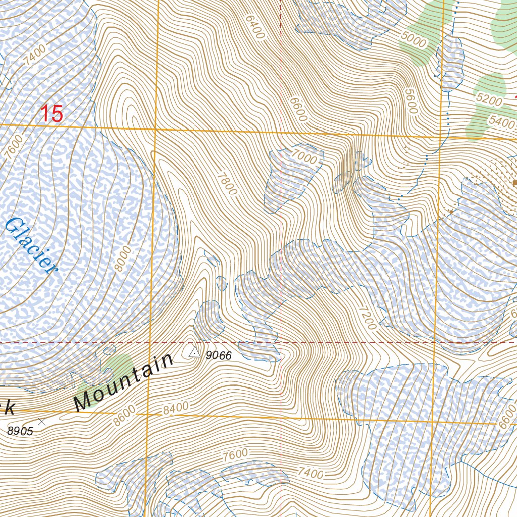 Jack Mountain, WA FSTopo Legacy Map by US Forest Service - Topo ...