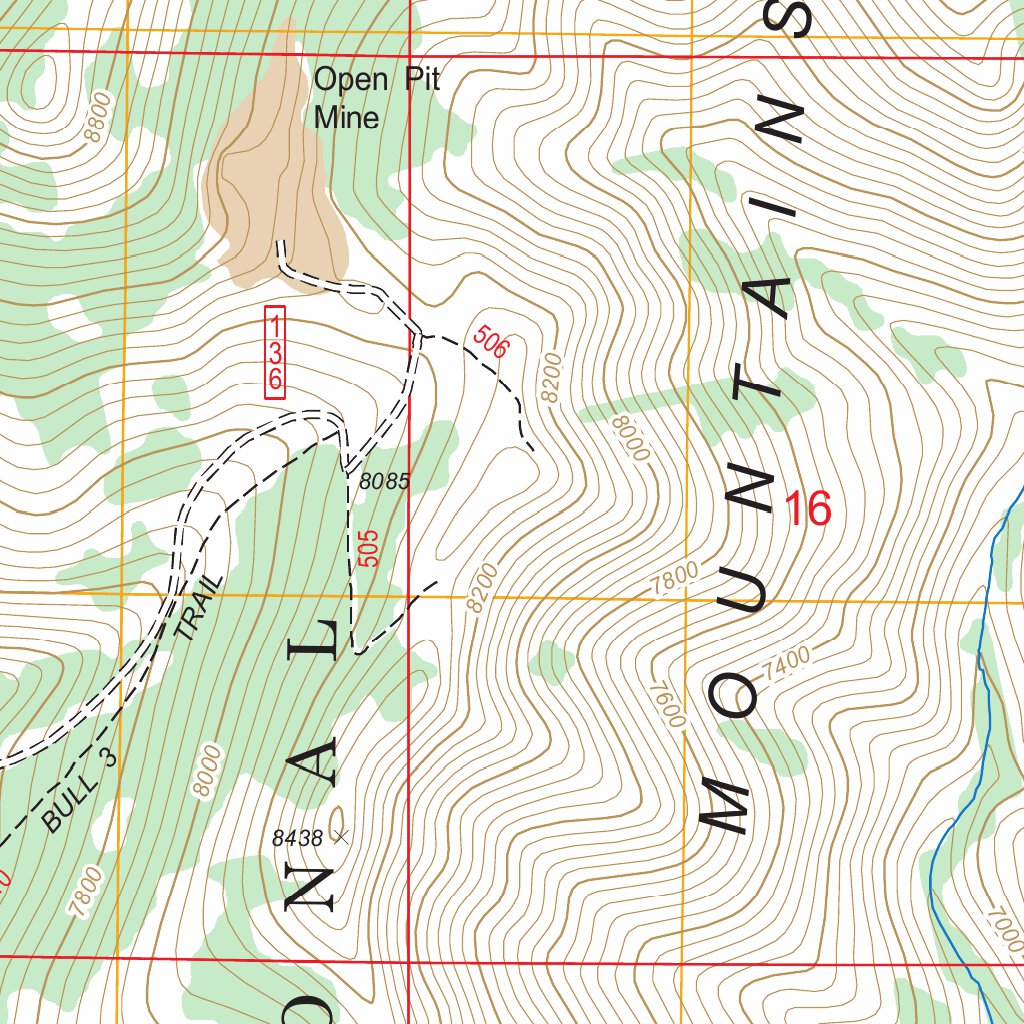 Jacks Peak, NV FSTopo Legacy Map by US Forest Service - Topo | Avenza Maps