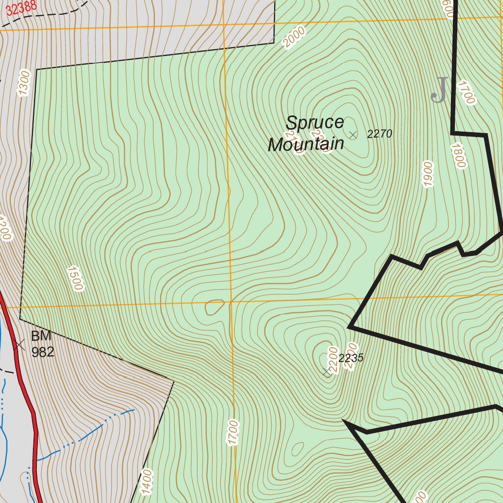 Jackson, NH FSTopo Legacy Map by US Forest Service - Topo | Avenza Maps