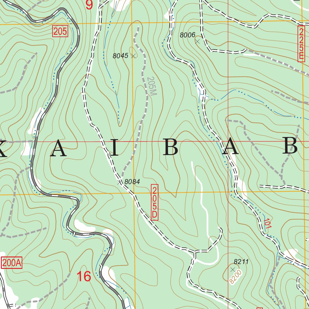 Jacob Lake, AZ FSTopo Legacy Map by US Forest Service - Topo | Avenza Maps