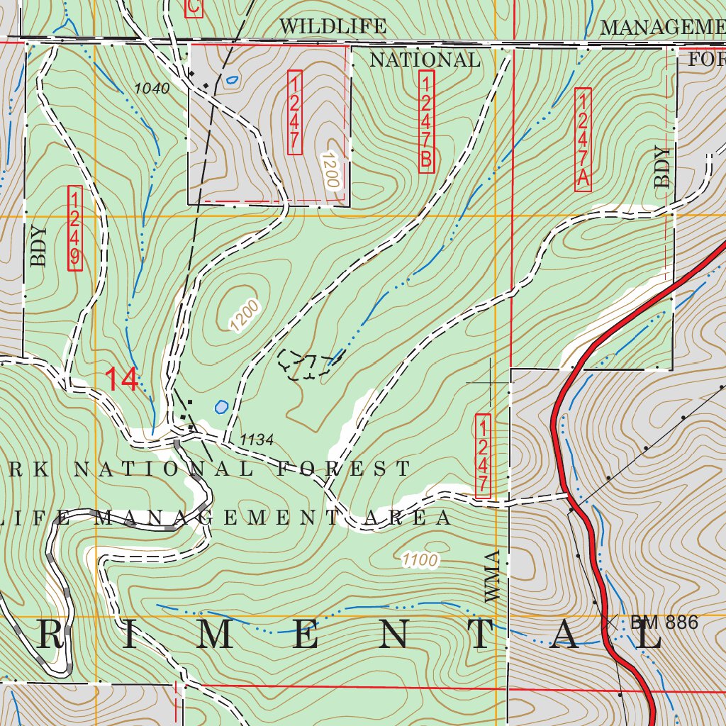 Jasper, AR FSTopo Legacy Map by US Forest Service - Topo | Avenza Maps