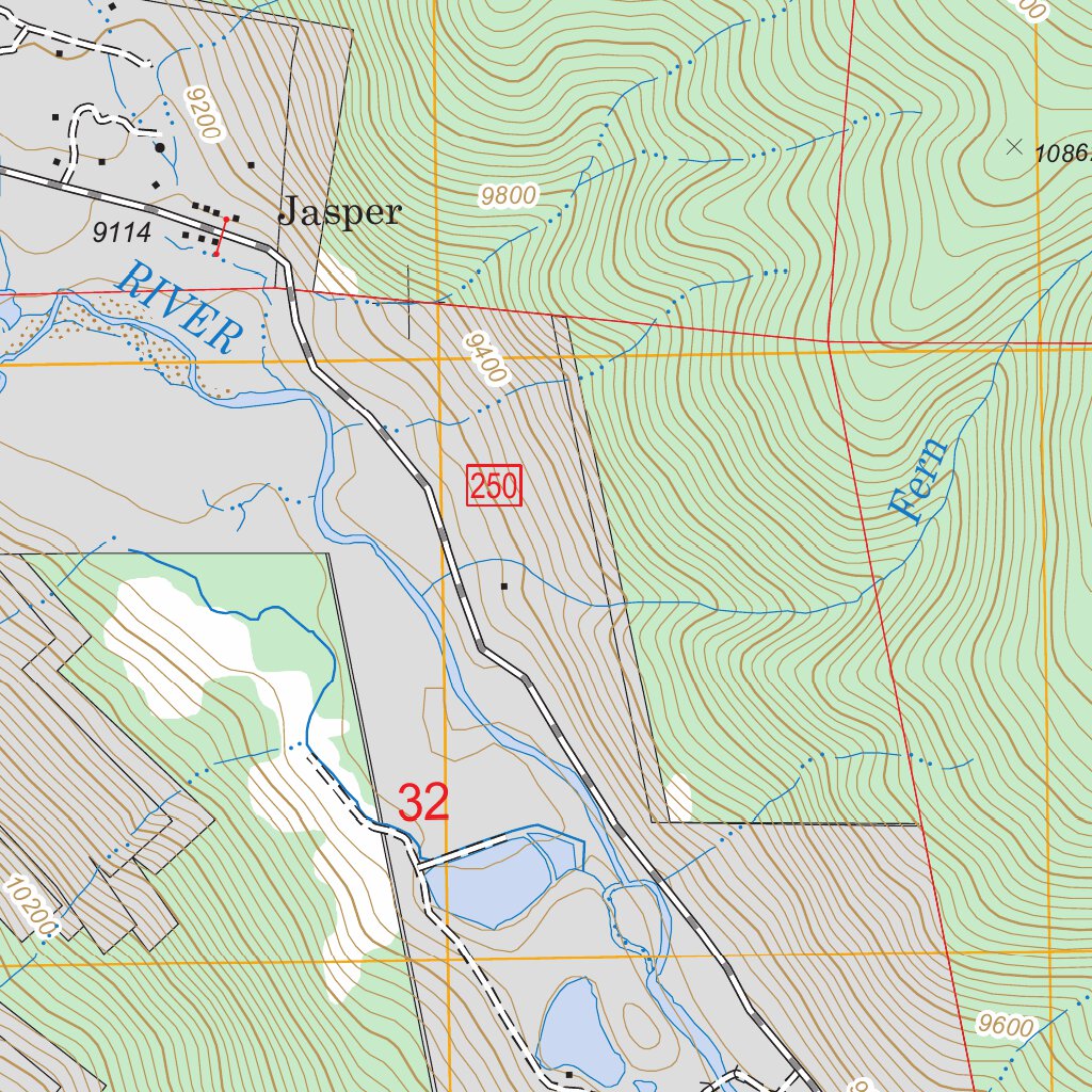 Jasper, CO FSTopo Legacy Map by US Forest Service - Topo | Avenza Maps