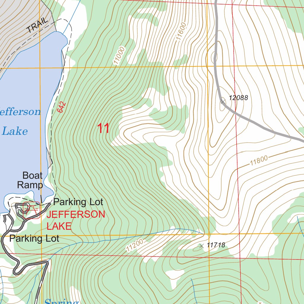 Jefferson, CO FSTopo Legacy Map by US Forest Service - Topo | Avenza Maps