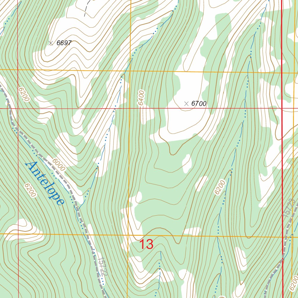 Jellison Place, MT FSTopo Legacy Map by US Forest Service - Topo ...