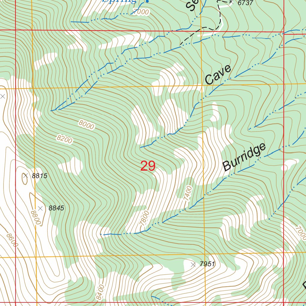 Johnson Pass, UT FSTopo Legacy Map by US Forest Service - Topo | Avenza ...