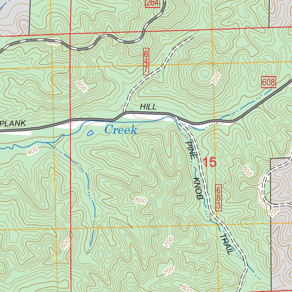 Jonesboro, IL FSTopo Legacy Map by US Forest Service - Topo | Avenza Maps
