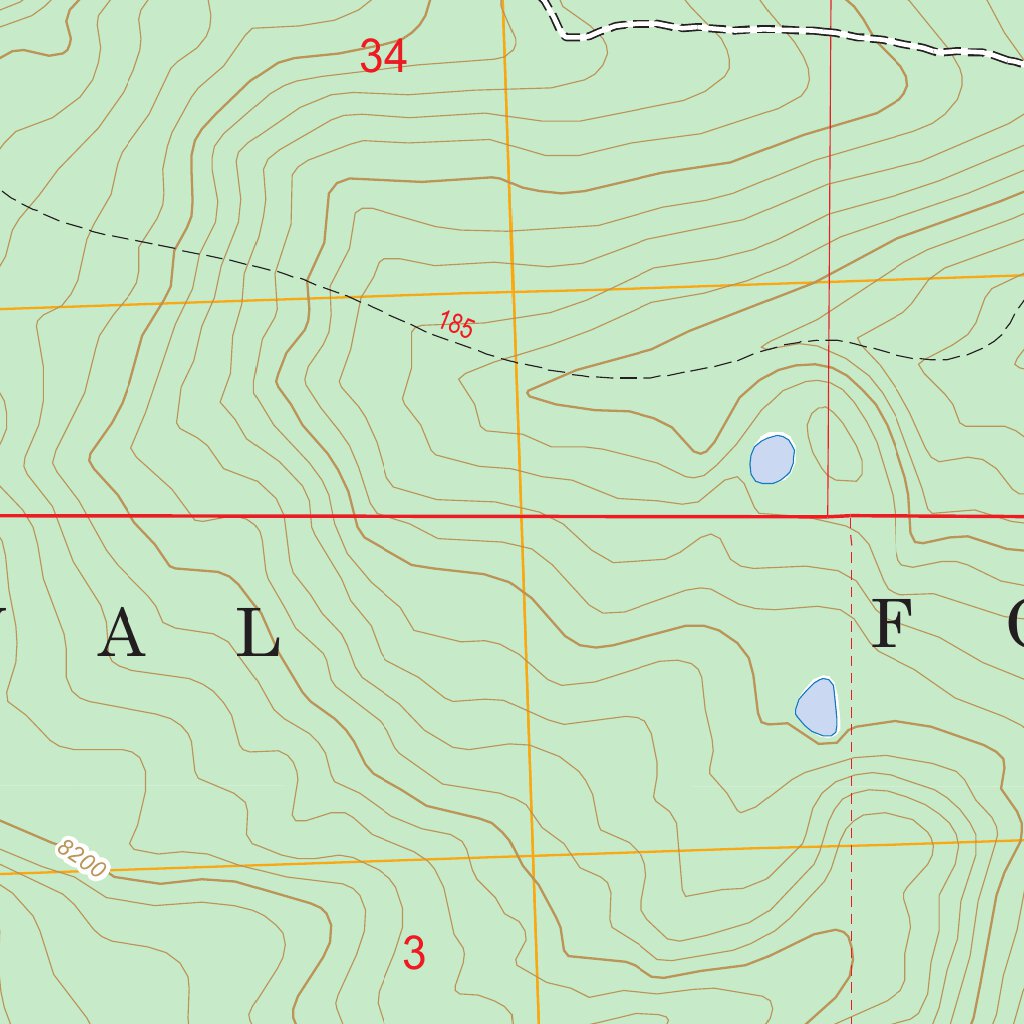 Jumbo Mountain, MT - ID FSTopo Legacy Map by US Forest Service - Topo ...