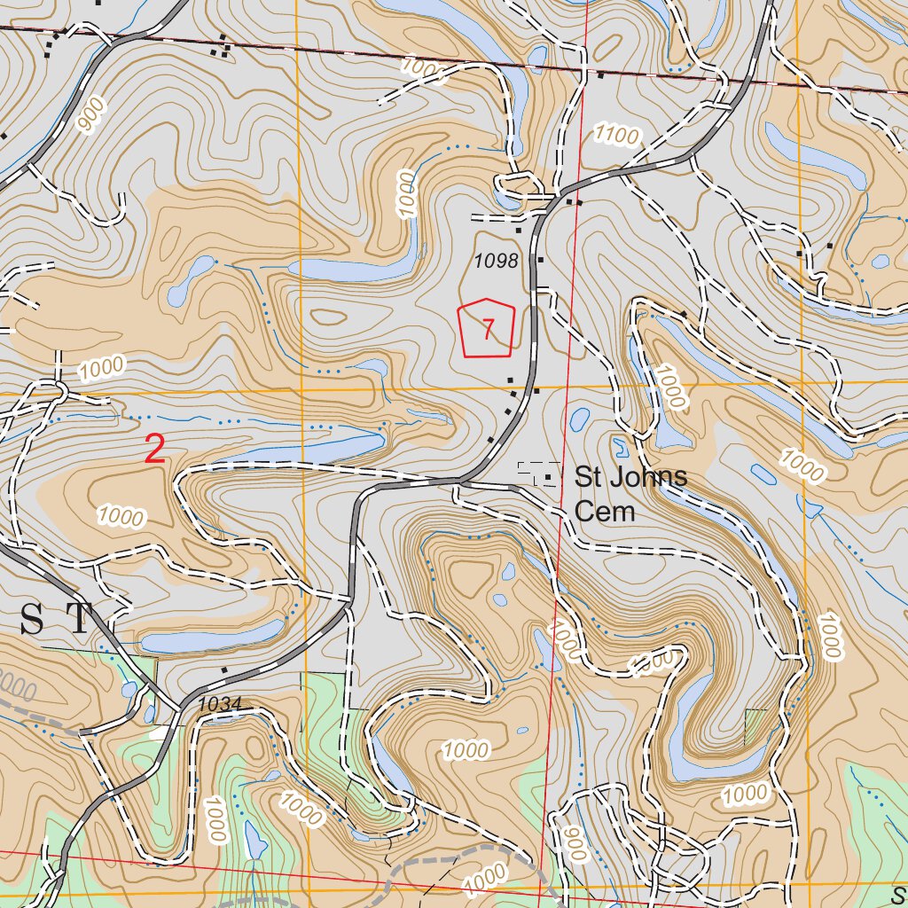 Junction City, OH FSTopo Legacy Map by US Forest Service - Topo ...