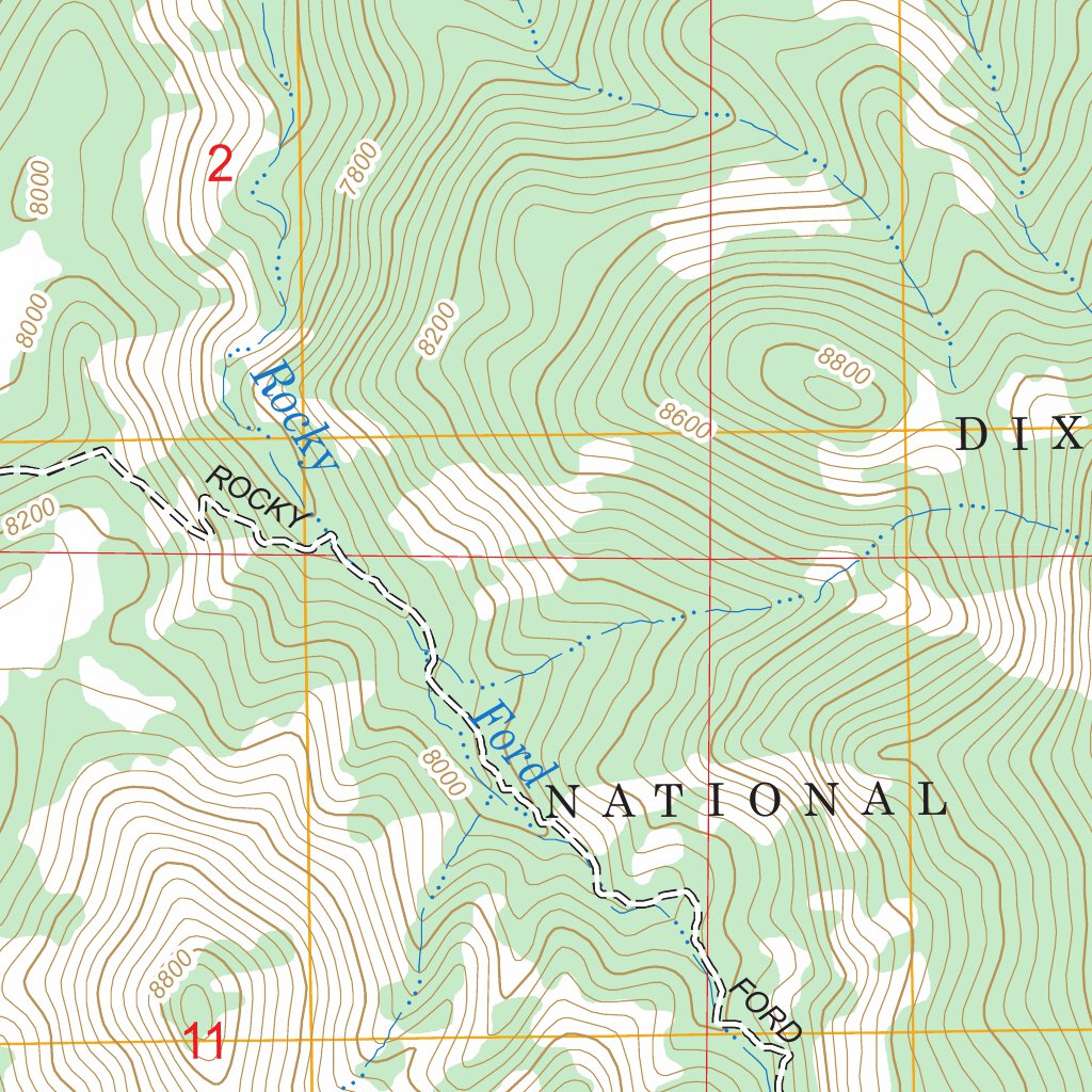 Junction, UT FSTopo Legacy Map by US Forest Service - Topo | Avenza Maps