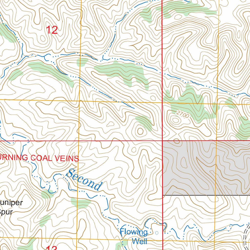 Juniper Spur, ND FSTopo Legacy Map by US Forest Service - Topo | Avenza ...