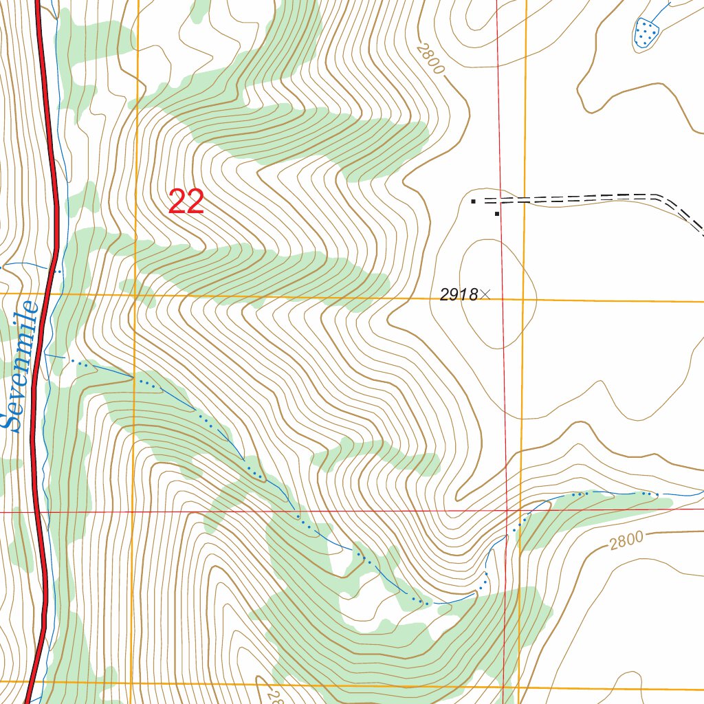Kamiah, ID FSTopo Legacy Map by US Forest Service - Topo | Avenza Maps