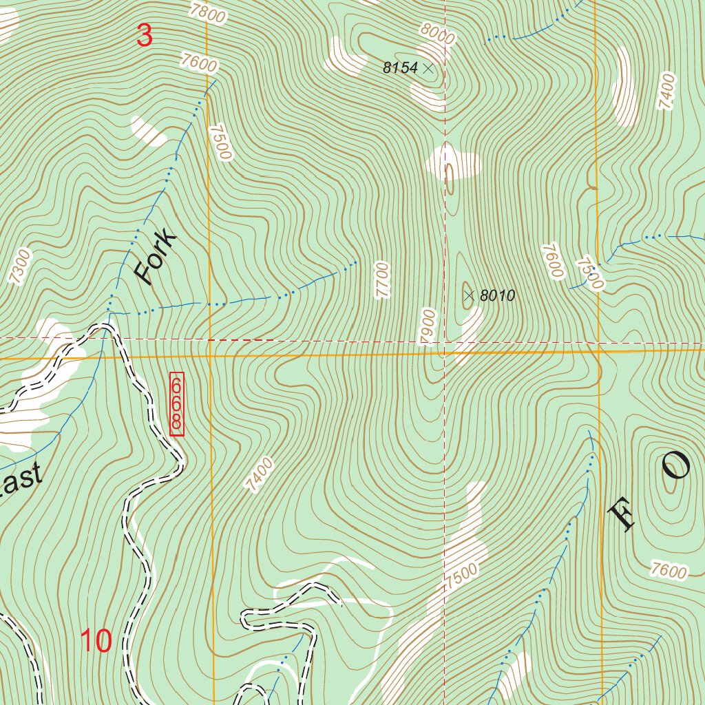 Kilgore, ID FSTopo Legacy Map by US Forest Service - Topo | Avenza Maps