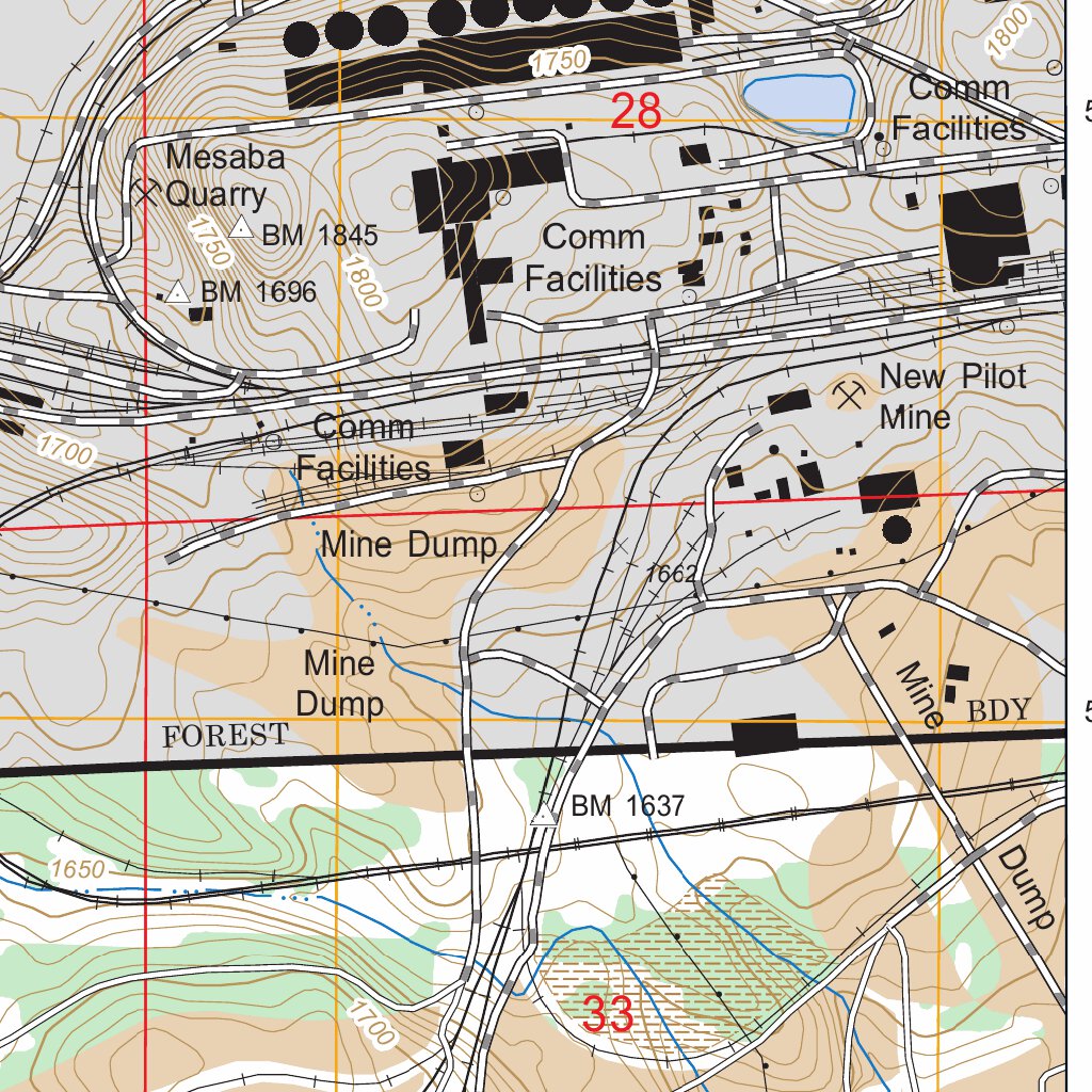 Kinney, MN FSTopo Legacy Map by US Forest Service - Topo | Avenza Maps