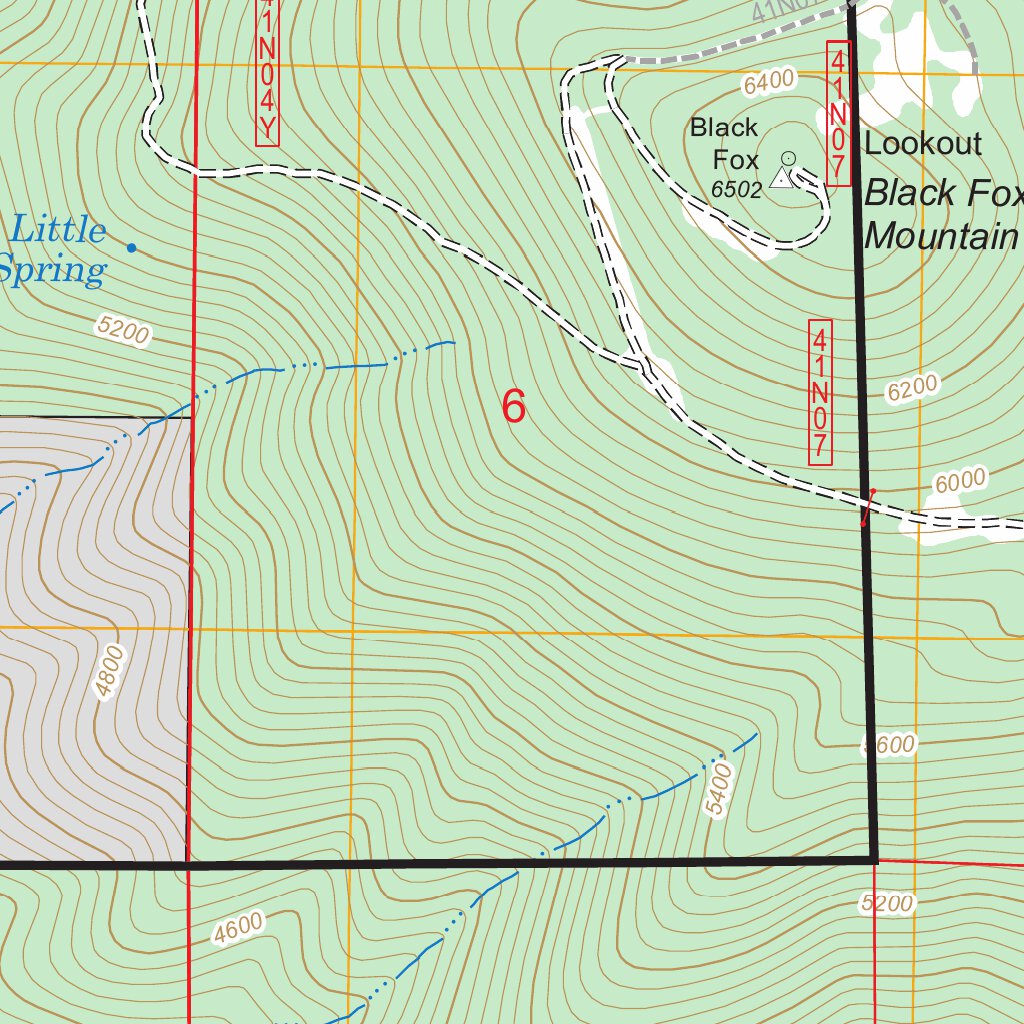 Kinyon, CA FSTopo Legacy Map by US Forest Service - Topo | Avenza Maps