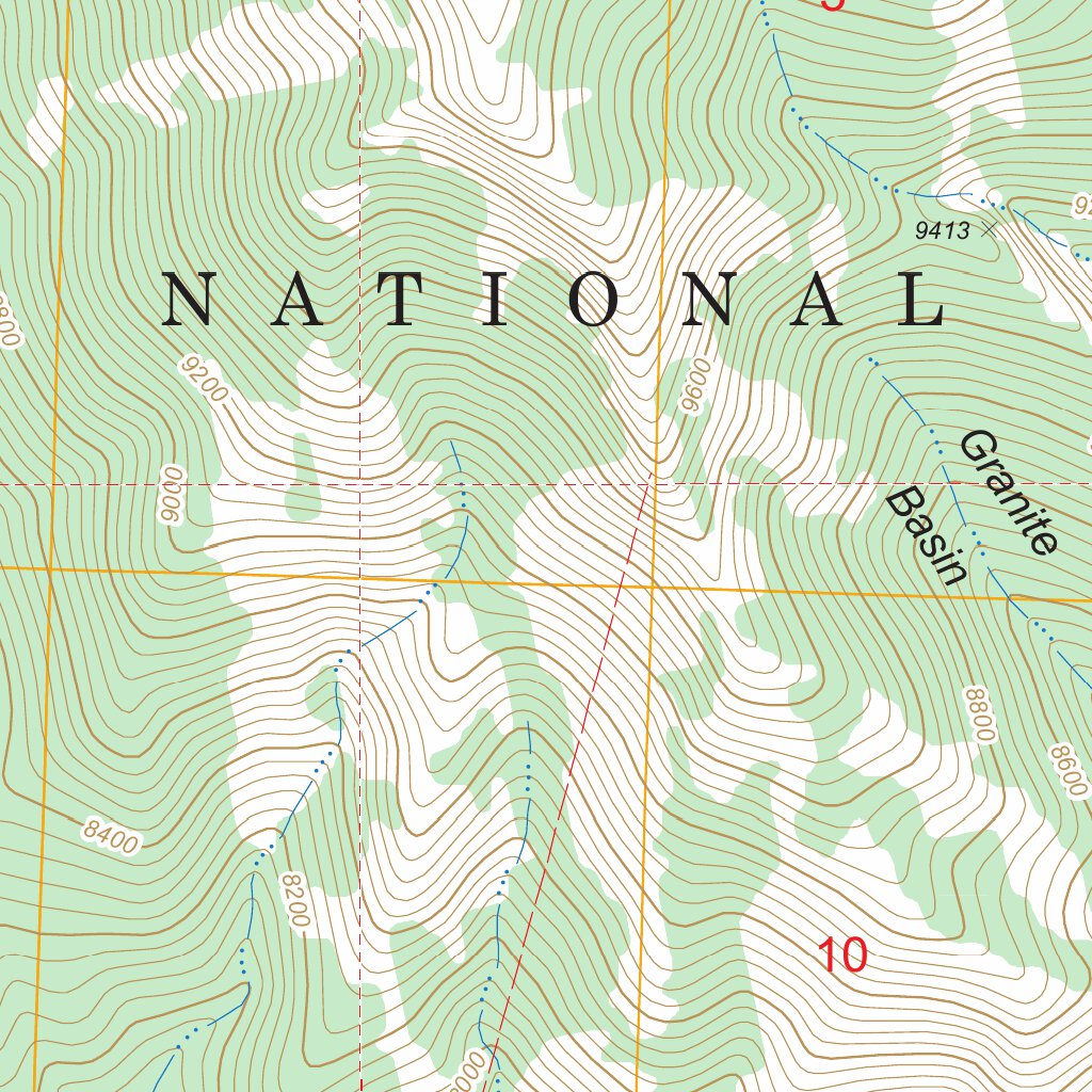 Kious Spring, NV FSTopo Legacy Map by US Forest Service - Topo | Avenza ...