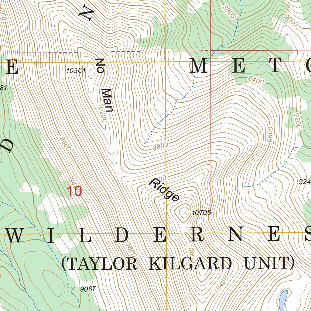 Koch Peak, MT FSTopo Legacy Map by US Forest Service - Topo | Avenza Maps