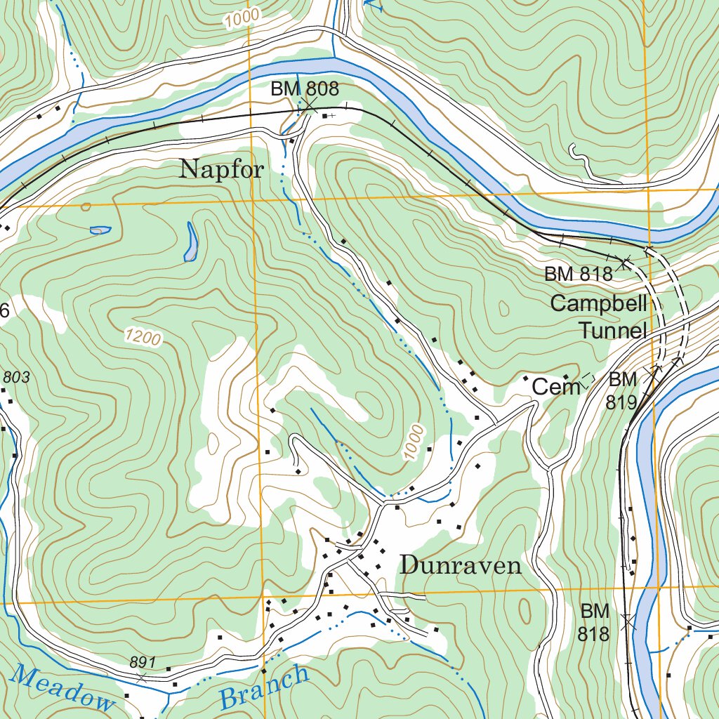 Krypton, KY FSTopo Legacy Map by US Forest Service - Topo | Avenza Maps