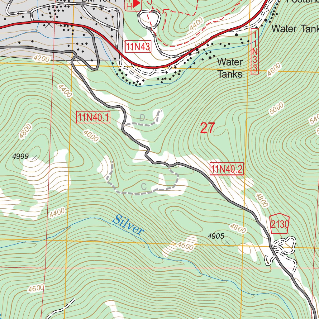 Kyburz, CA FSTopo Legacy Map by US Forest Service - Topo | Avenza Maps