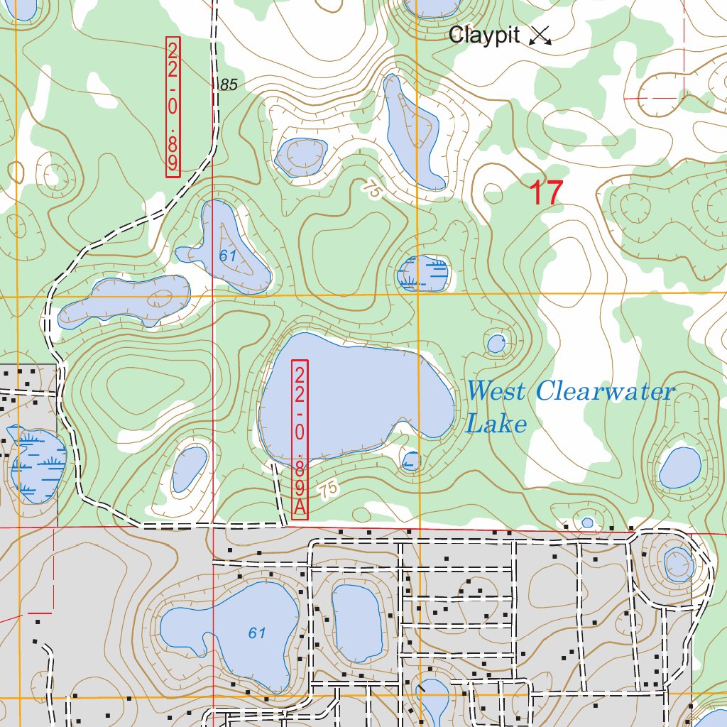 Lake Mary, FL FSTopo Legacy Map by US Forest Service - Topo | Avenza Maps