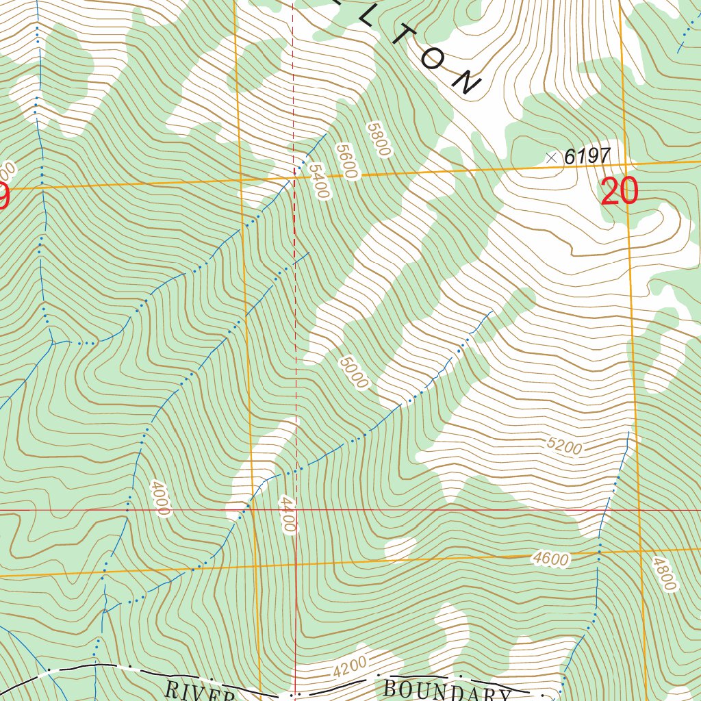 Lake McDonald West, MT FSTopo Legacy Map by US Forest Service - Topo ...