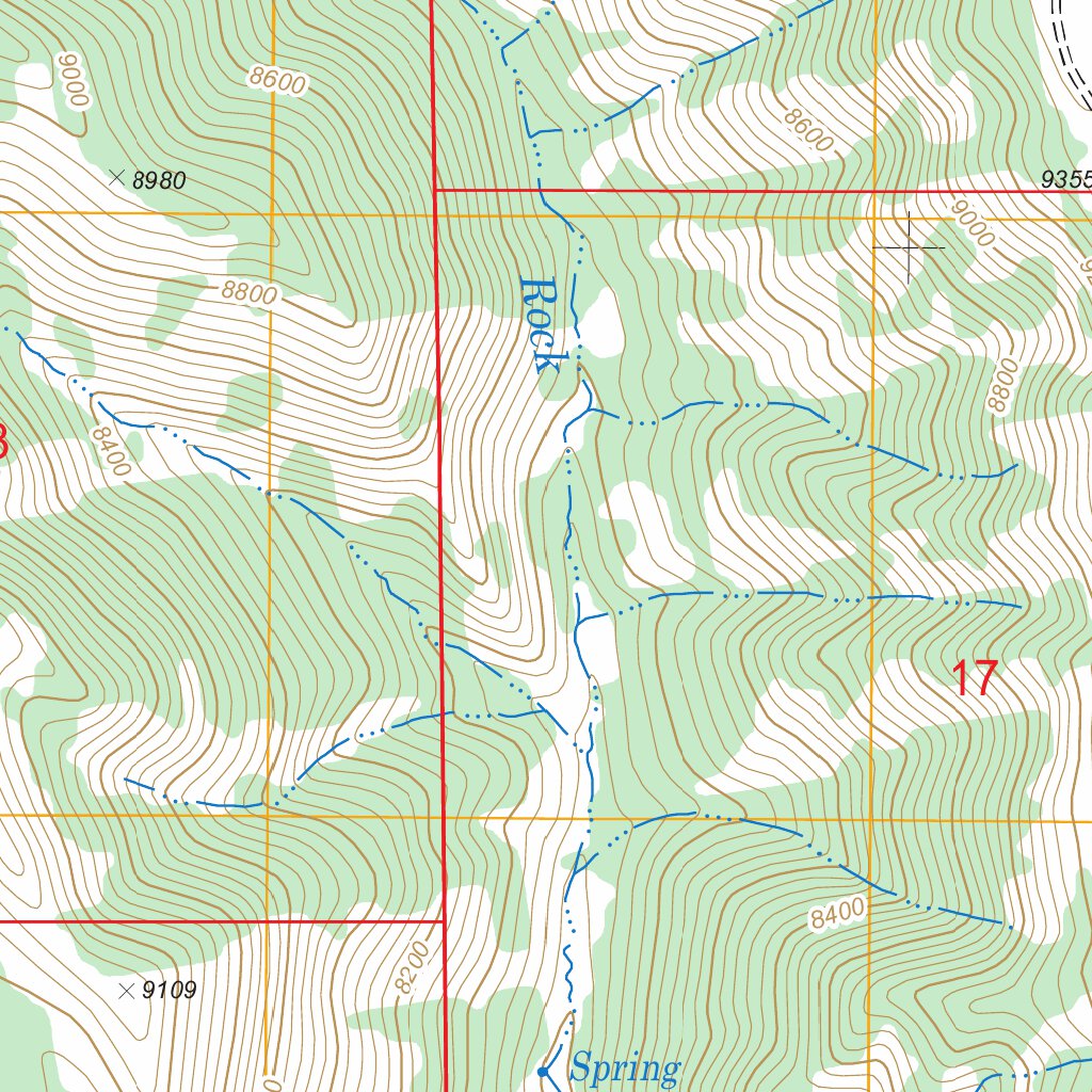 Lake Mountain, WY FSTopo Legacy Map by US Forest Service - Topo ...
