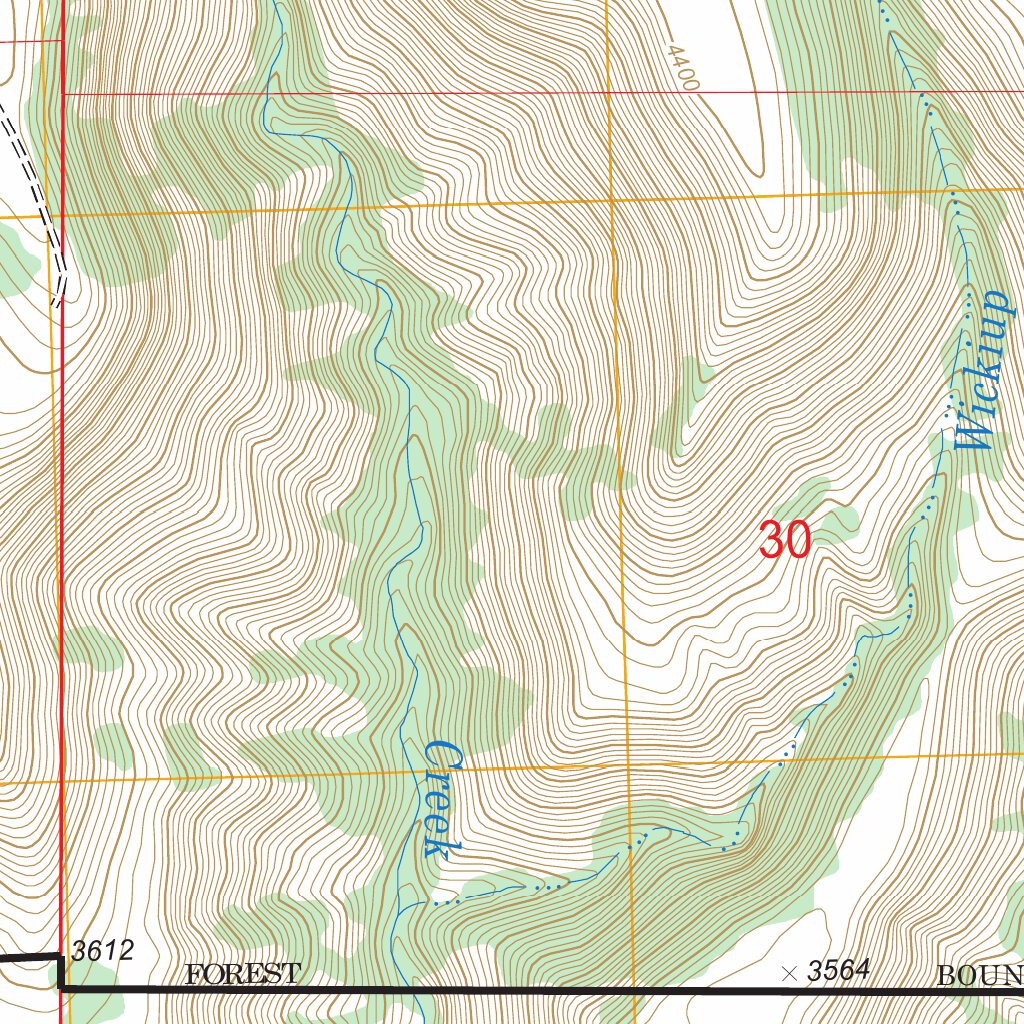Lake Penland, OR FSTopo Legacy Map by US Forest Service - Topo | Avenza ...