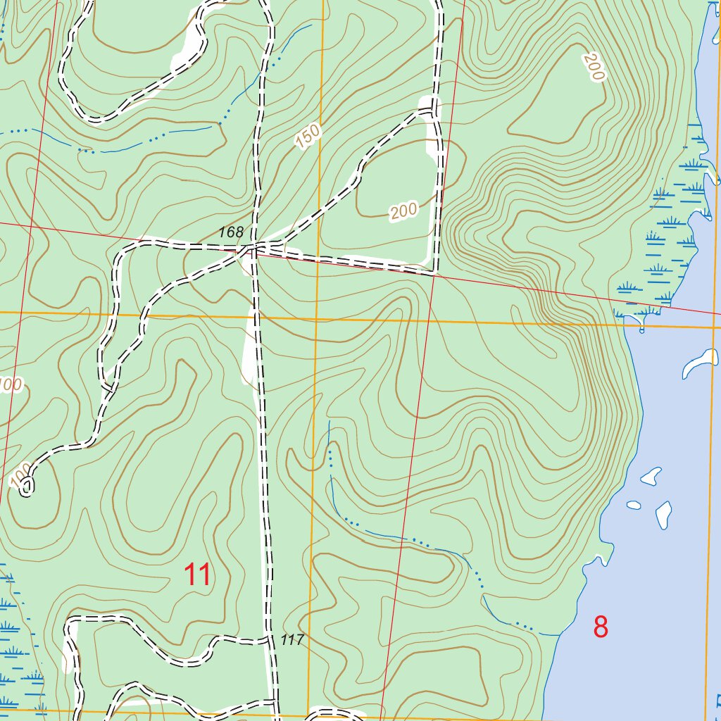 Lake Talquin, FL FSTopo Legacy Map by US Forest Service - Topo | Avenza ...