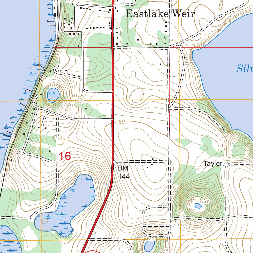 Lake Weir, FL FSTopo Legacy Map by US Forest Service - Topo | Avenza Maps