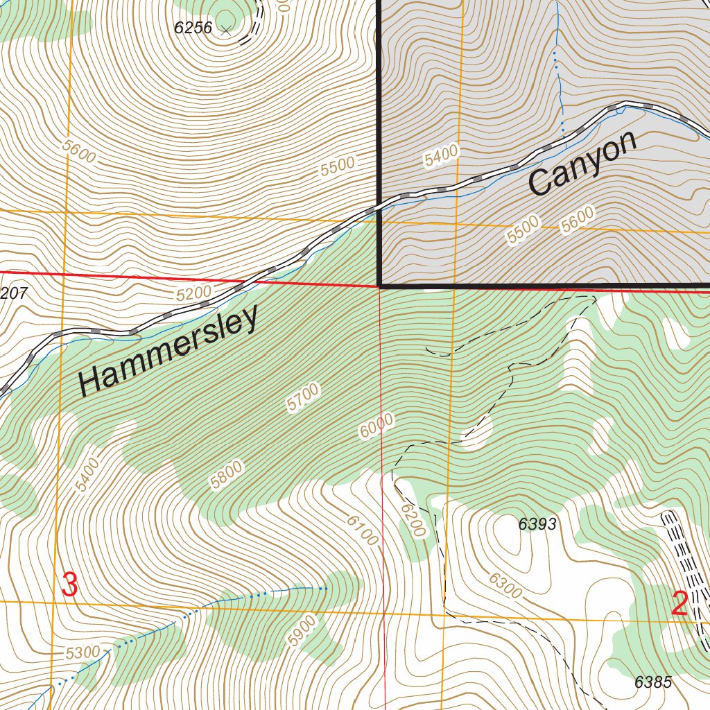 Lakeview, OR FSTopo Legacy Map by US Forest Service - Topo | Avenza Maps