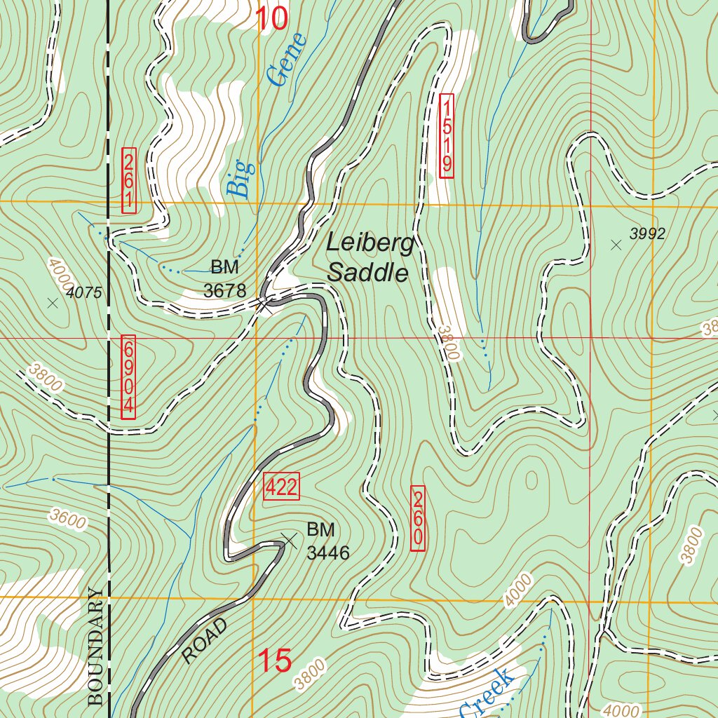 Lamb Peak, ID FSTopo Legacy Map by US Forest Service - Topo | Avenza Maps