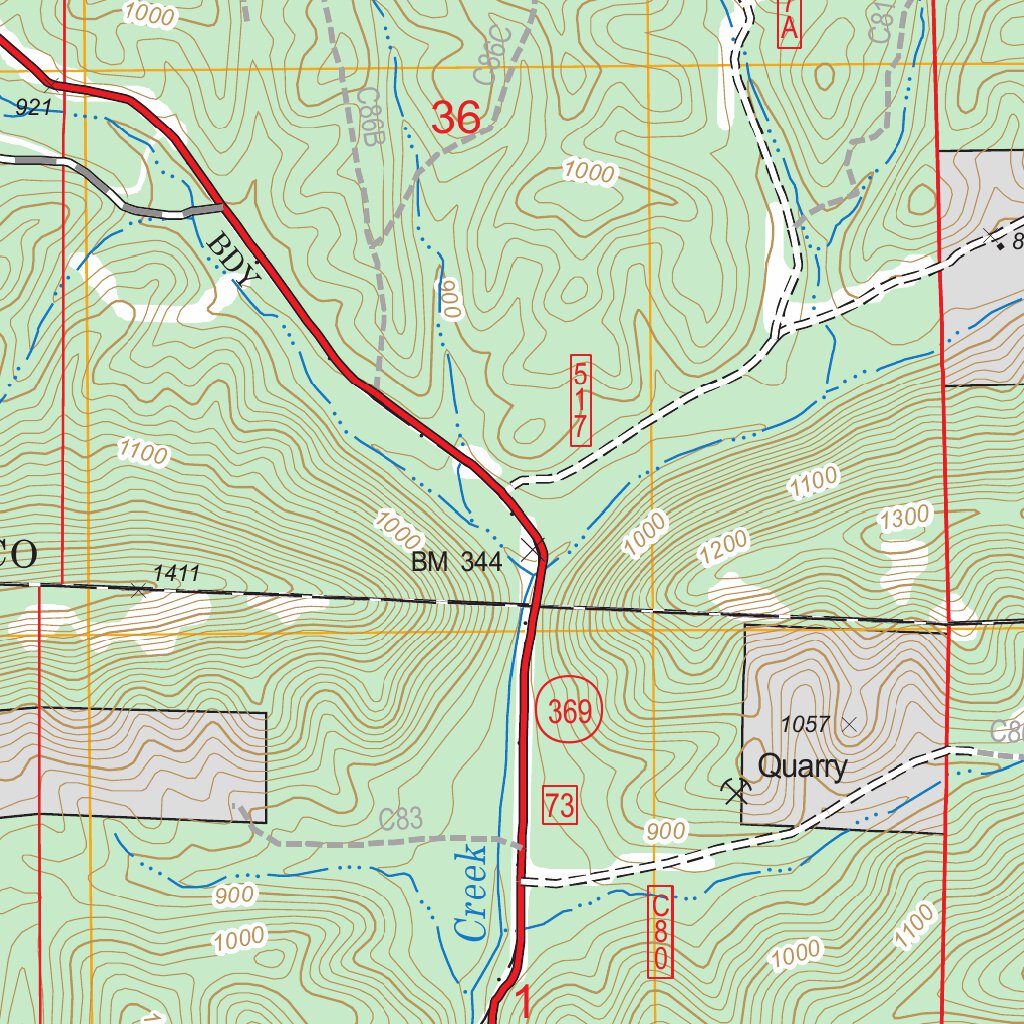 Langley, AR FSTopo Legacy Map by US Forest Service - Topo | Avenza Maps
