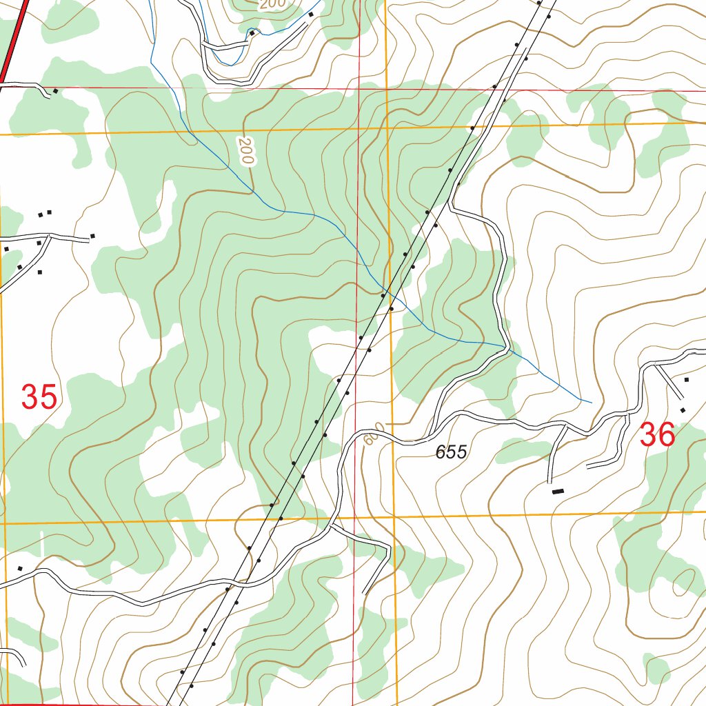 Langlois, OR FSTopo Legacy Map by US Forest Service - Topo | Avenza Maps