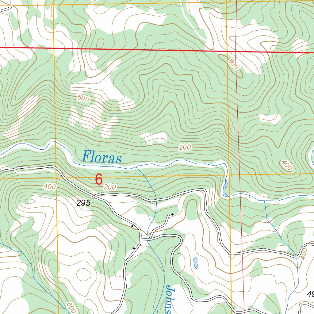 Langlois, OR FSTopo Legacy Map by US Forest Service - Topo | Avenza Maps