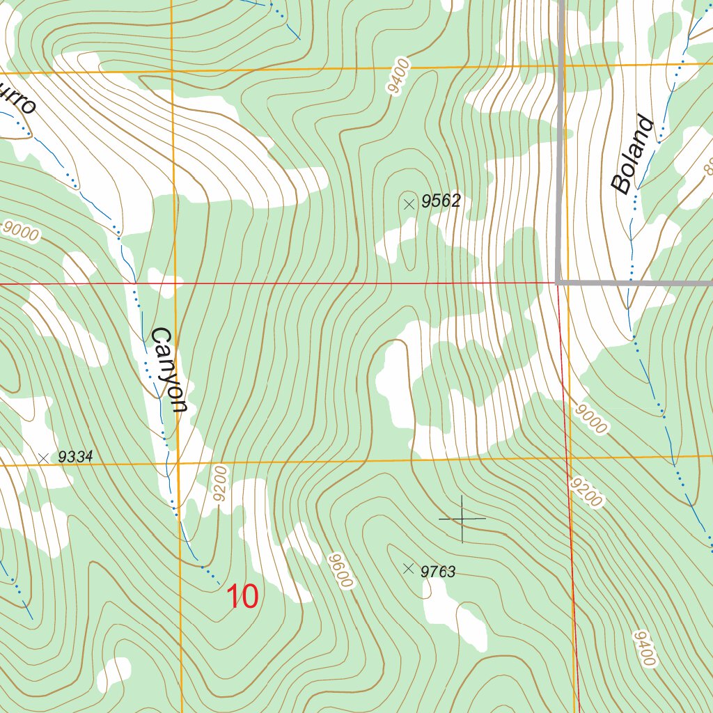 Laughlin Gulch, CO FSTopo Legacy Map by US Forest Service - Topo ...