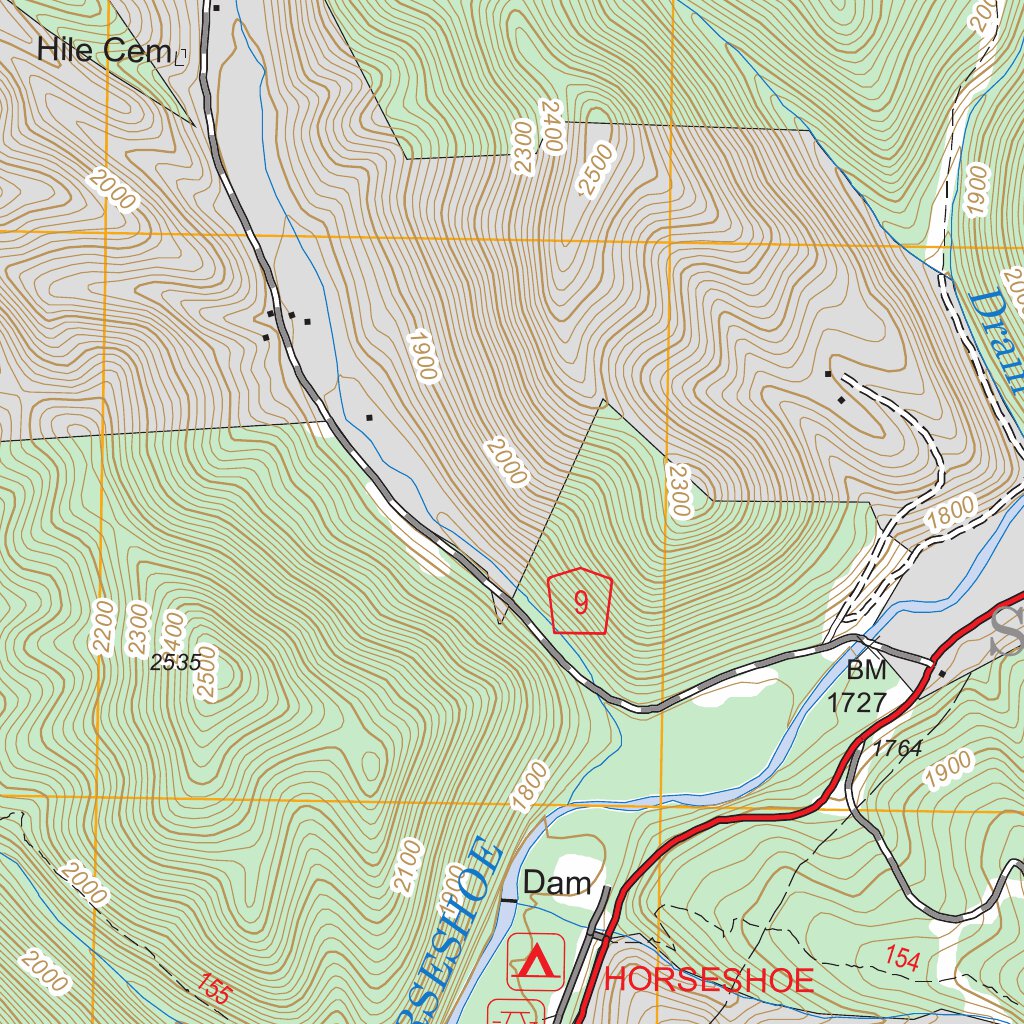 Lead Mine, WV FSTopo Legacy Map by US Forest Service - Topo | Avenza Maps