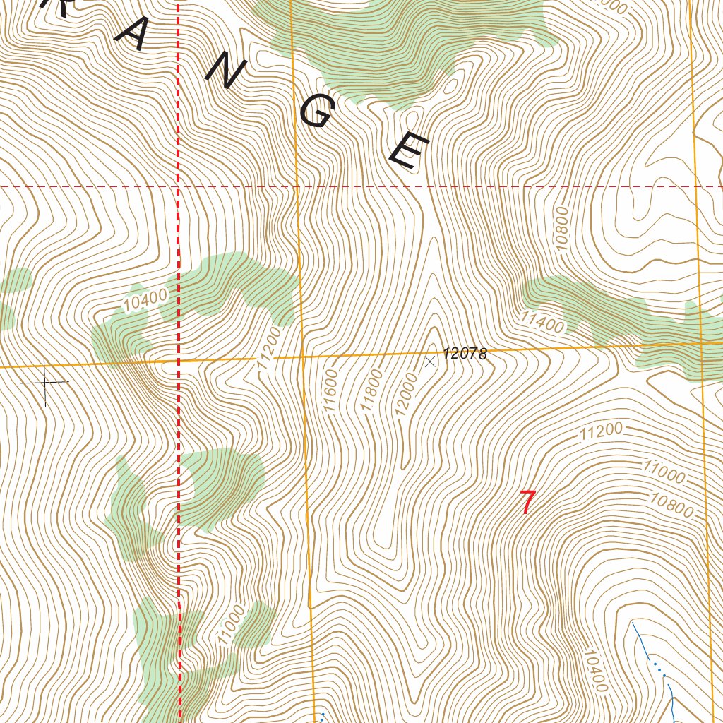 Leatherman Peak, ID FSTopo Legacy Map by US Forest Service - Topo ...