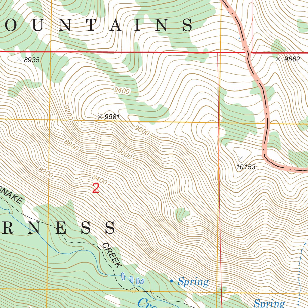 Lee, NV FSTopo Legacy Map by US Forest Service - Topo | Avenza Maps