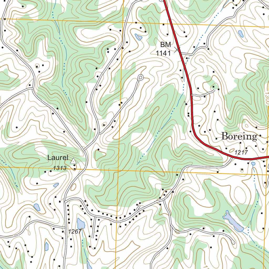 Lily, KY FSTopo Legacy Map by US Forest Service - Topo | Avenza Maps