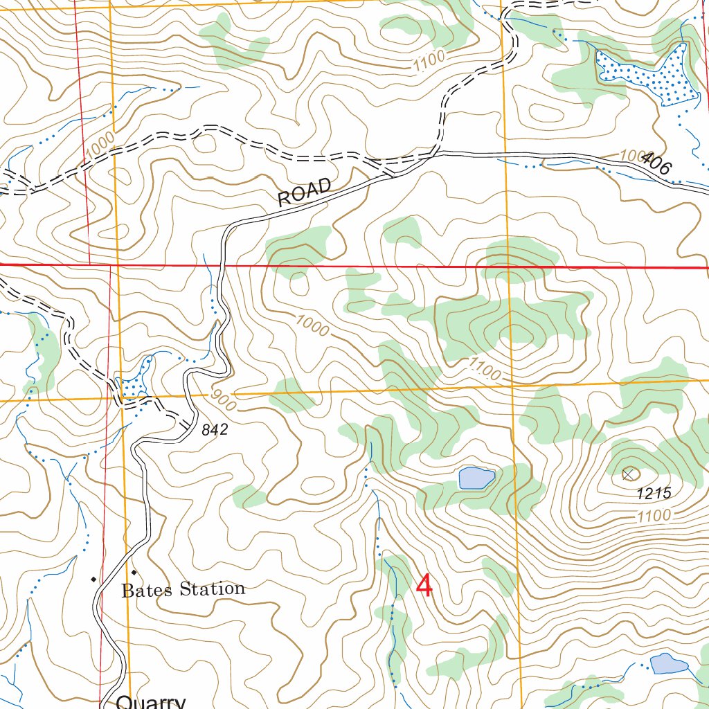 Little Table Mountain, CA FSTopo Legacy Map by US Forest Service - Topo ...
