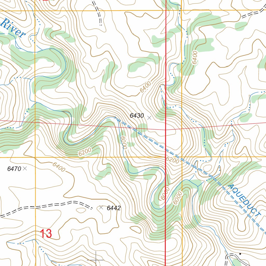 Livermore Mountain, CO FSTopo Legacy Map by US Forest Service - Topo ...