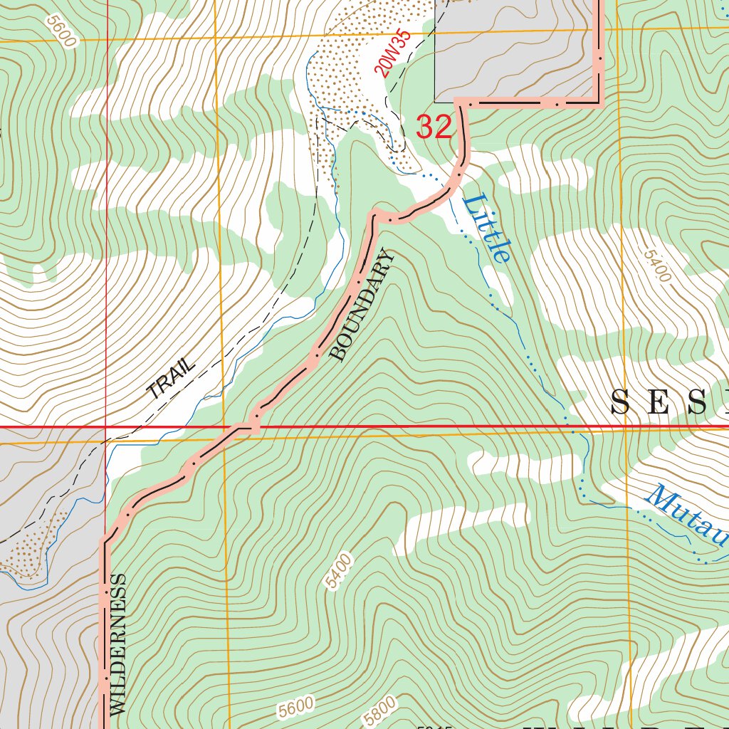 Lockwood Valley, CA FSTopo Legacy Map by US Forest Service - Topo ...