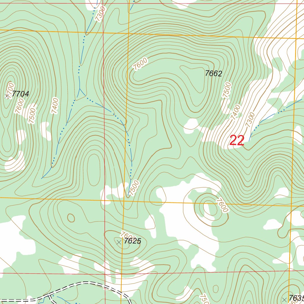 Log Canyon, NM FSTopo Legacy Map by US Forest Service - Topo | Avenza Maps